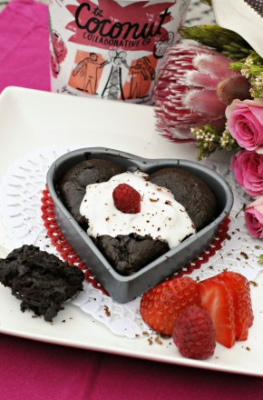 Gooey Valentine's Chocolate Pudding | Cook Clean with Kate